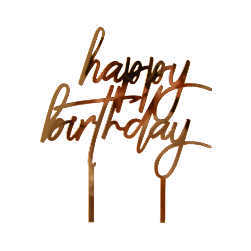 CAKE TOPPER DORADO – Globo City